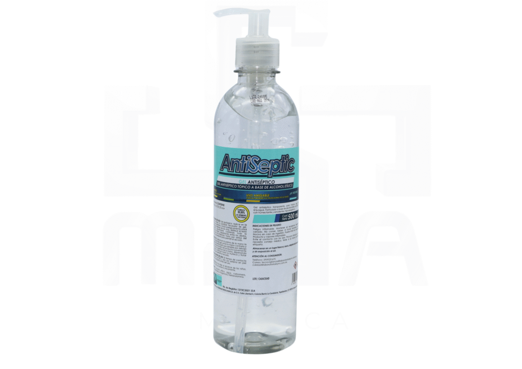 Gel Antiséptico A Base De Alcohol Etílico Antiseptic 500ml – MSA MÉDICA