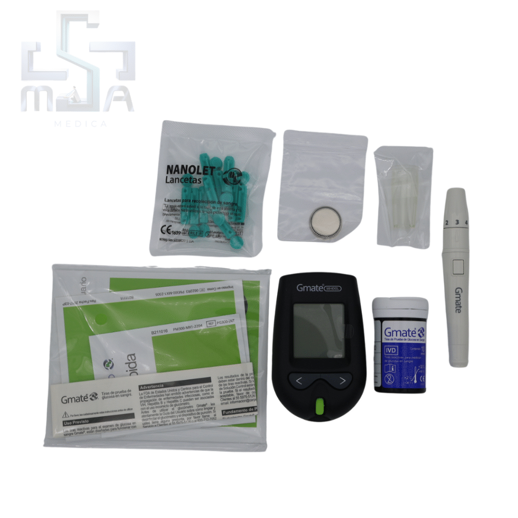 Glucómetro Gmate – Medidor de Glucosa en Sangre – MSA MÉDICA